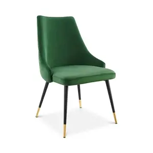 MODWAY Adorn Tufted Performance Velvet Dining Side Chair - Emerald