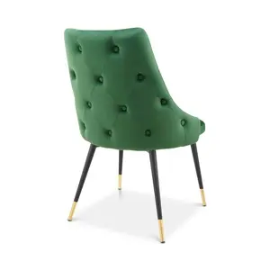 MODWAY Adorn Tufted Performance Velvet Dining Side Chair - Emerald