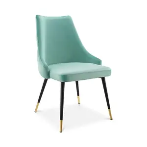 MODWAY Adorn Tufted Performance Velvet Dining Side Chair - Mint