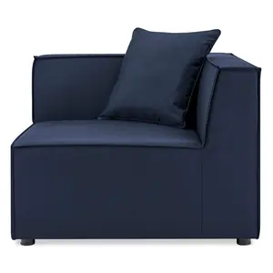 MODWAY Saybrook Outdoor Patio Upholstered Sectional Sofa Corner Chair