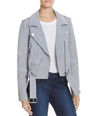 Women's Gray Suede Jackets