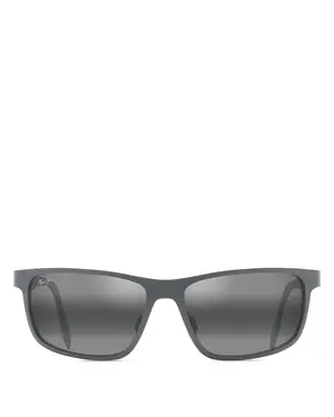 Maui Jim Anemone Polarized Rectangular Sunglasses