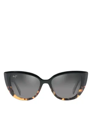 Maui Jim Blossom Polarized Cat Eye Sunglasses, 54mm