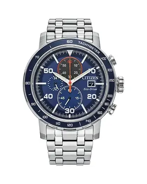 Citizen Eco-drive Weekender Chronograph - Blue/silver