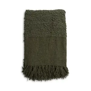 POM POM AT HOME Murphy Throw - Moss