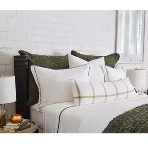 POM POM AT HOME Murphy Throw - Moss