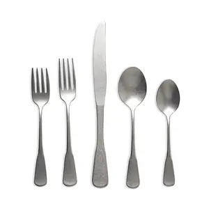 FARMHOUSE POTTERY Shelburne Flatware 5-piece Place Setting - Silver