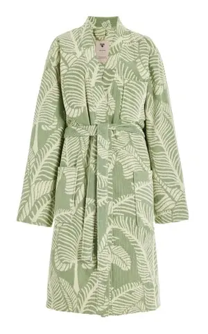 Oas Cotton Terry Bath Robe S/m