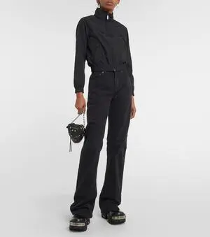 Balenciaga Bulldozer Leather Ankle Boots