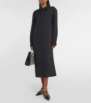 THE ROW Cyd Leather Ballet Flats