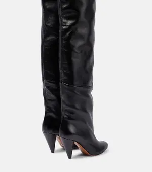 Proenza Schouler Cone Leather Over-the-knee Boots