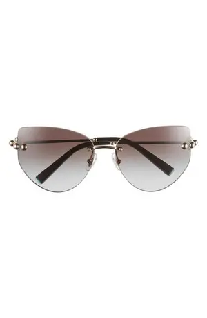 Tiffany & Co. Tiffany & Co. 60mm Butterfly Sunglasses Pale Gold