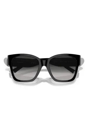 Tiffany & Co. 54mm Square Sunglasses - Black