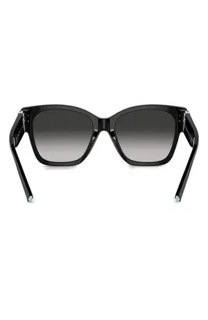Tiffany & Co. 54mm Square Sunglasses - Black