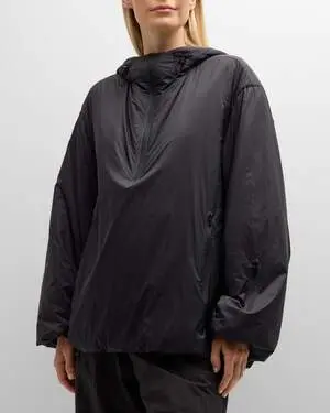 THE ROW THE ROW Althena Padded Track Jacket - Black