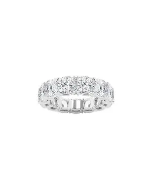 Lab Grown Diamonds 14K 10.00 Ct. Tw. Lab Grown Diamond Eternity Ring - Nocolor