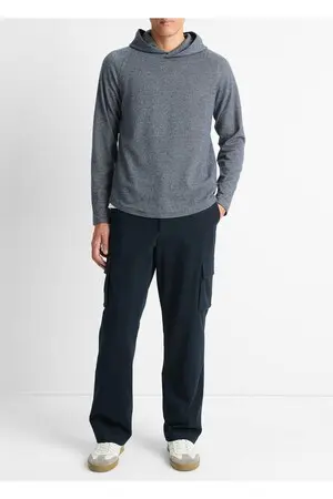 Vince Broken Twill Pullover Hoodie