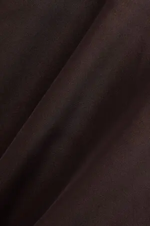 Norma Kamali Satin Midi Dress