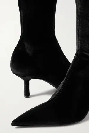 NEOUS Nosa Stretch-velvet Knee Boots