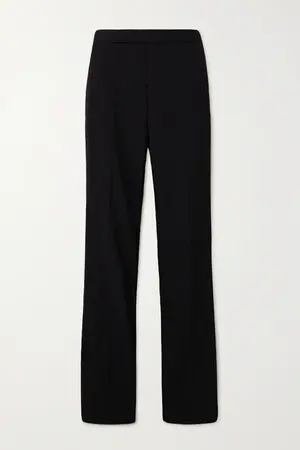 Ralph Lauren Alaina Grain De Poudre Wool Pants