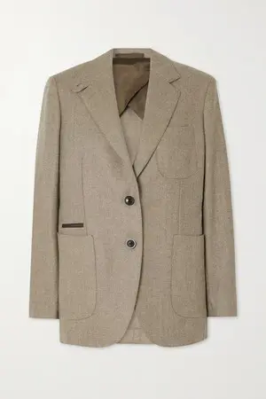 Purdey Wool And Cashmere-blend Blazer