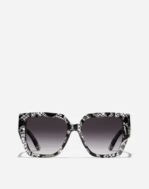 Dolce & Gabbana Dg Crossed Sunglasses - Black