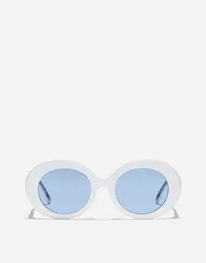 Dolce & Gabbana Dg Logo Sunglasses - White