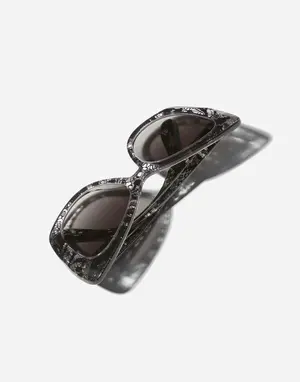 Dolce & Gabbana Lace Acetate Sunglasses