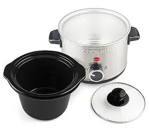 COURANT 1.6-qt Slow Cooker With Removable Ceram C Pot