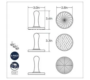 NORDICWARE Geo Cookie Stamps