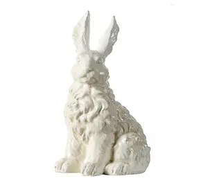 BARBARA KING 18' Ceramic Fluff Bunny Statue - One-color