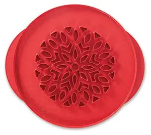 NORDICWARE Lattice & Hearts Pie Top Cutter - One-color