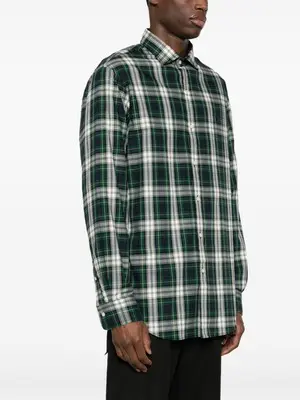 Polo Ralph Lauren Oxford Plaid Cotton Shirt - Green