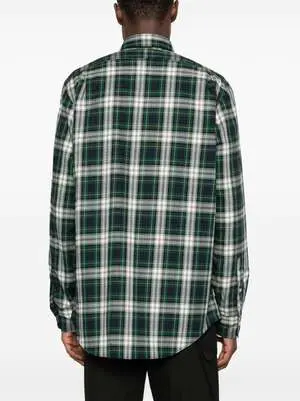 Polo Ralph Lauren Oxford Plaid Cotton Shirt - Green