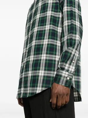 Polo Ralph Lauren Oxford Plaid Cotton Shirt - Green