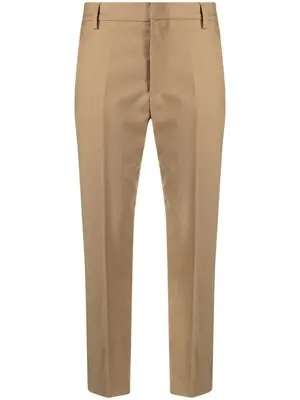 DONDUP Nima Cropped Trousers - Brown