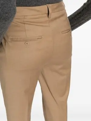 DONDUP Nima Cropped Trousers - Brown