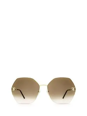 CARTIER Ct0495s Sunglasses - Gold