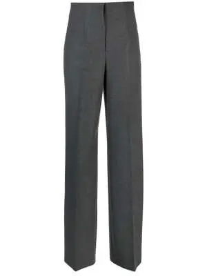 Alberta Ferretti Virgin Wool Wide-leg Trousers