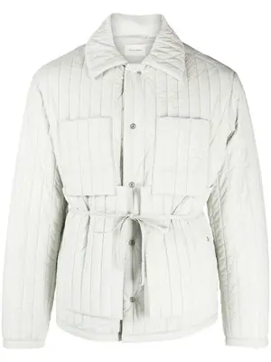 CRAIG GREEN Belted Quilted Shirt Jacket