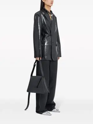 MAISON MARGIELA Coated Single-breasted Blazer
