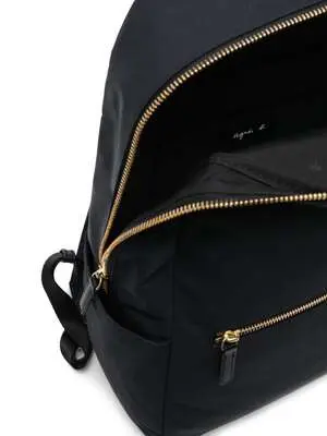 AGNÈS B. Logo-plaque Backpack