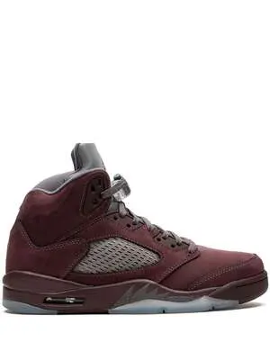 JORDAN Air High-top Sneakers - Red