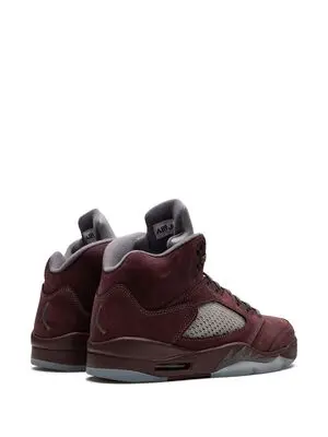 JORDAN Air High-top Sneakers - Red