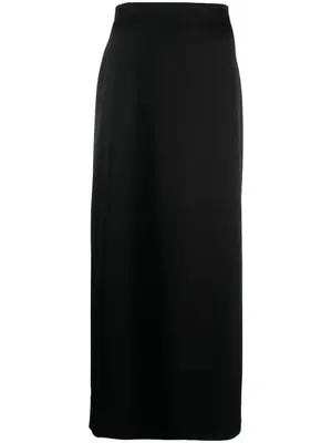 LANVIN Satin Midi Skirt