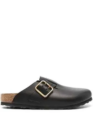 BIRKENSTOCK Boston Bold Leather Slippers