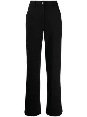 AGNES B. High-waisted Straight-leg Trousers