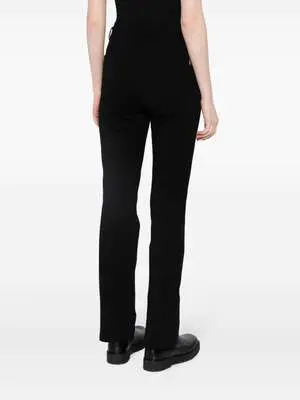 AGNES B. High-waisted Straight-leg Trousers
