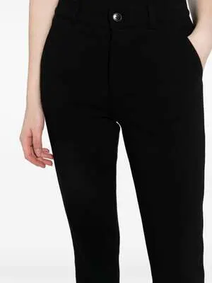 AGNES B. High-waisted Straight-leg Trousers