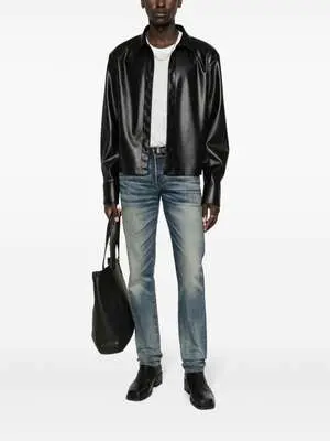 TOM FORD Crew-neck Cotton-blend T-shirt - White